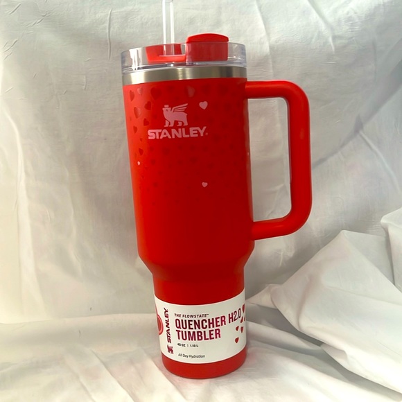 Stanley | Dining | Stanley Red Heart Tumbler 4 Oz Valentines Day Target ...